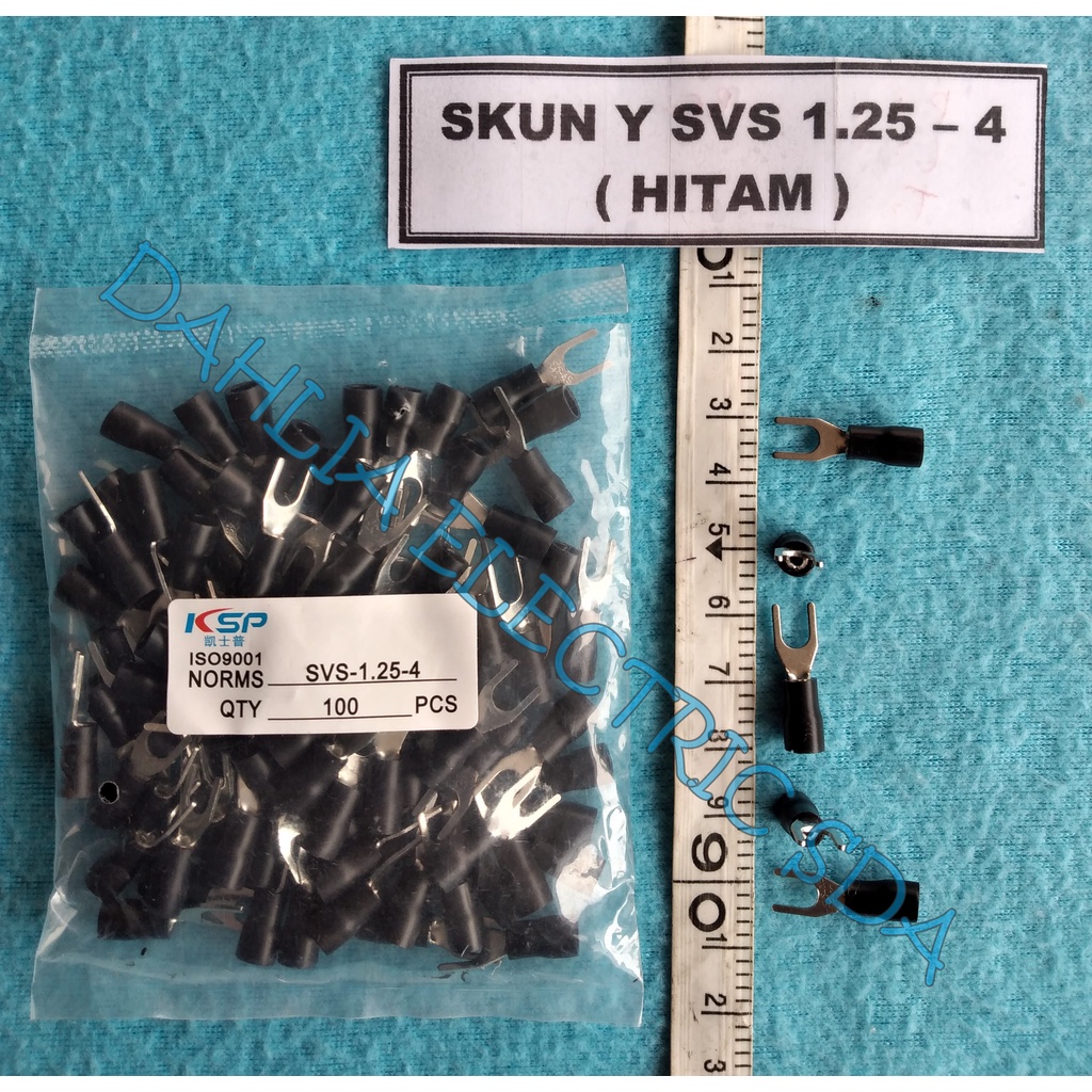 Jual SKUN Y SVS -1,25-4 HITAM 1 PACK | Shopee Indonesia