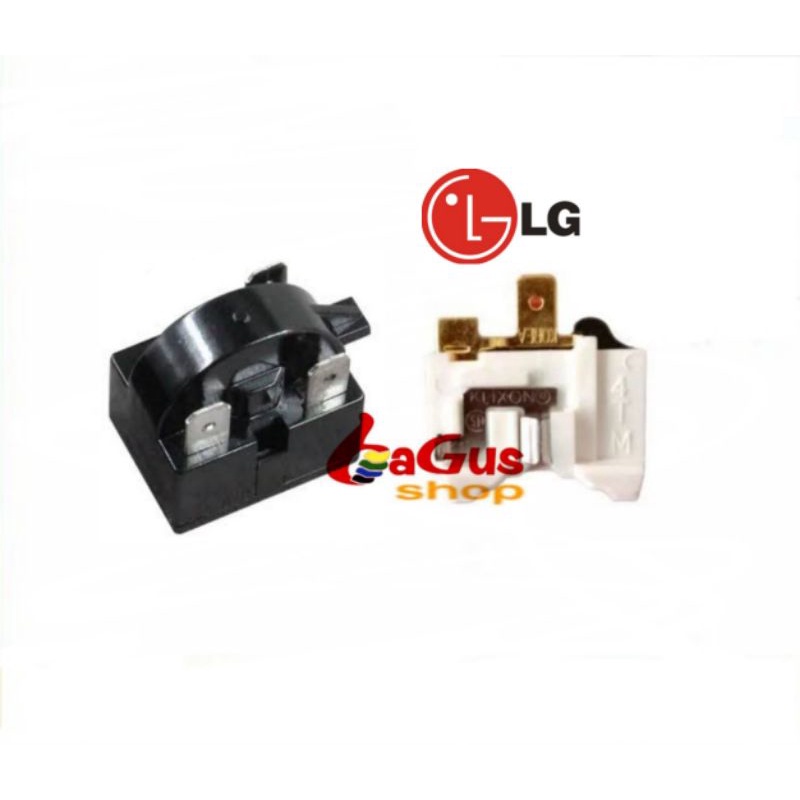 Jual Relay 3 pin + ptc overload kulkas LG 1 pintu / 2 pintu | Shopee ...