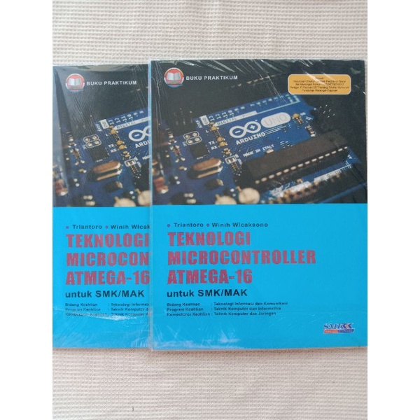 Jual BUKU PRAKTIKUM TEKNOLOGI MICROCONTROLLER ATMEGA- 16 UNTUK SMK/ MAK | Shopee Indonesia