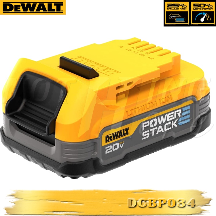 Jual DeWALT DCBP034 18V 1.7Ah XR Li-ion Compact PowerStack Battery ...