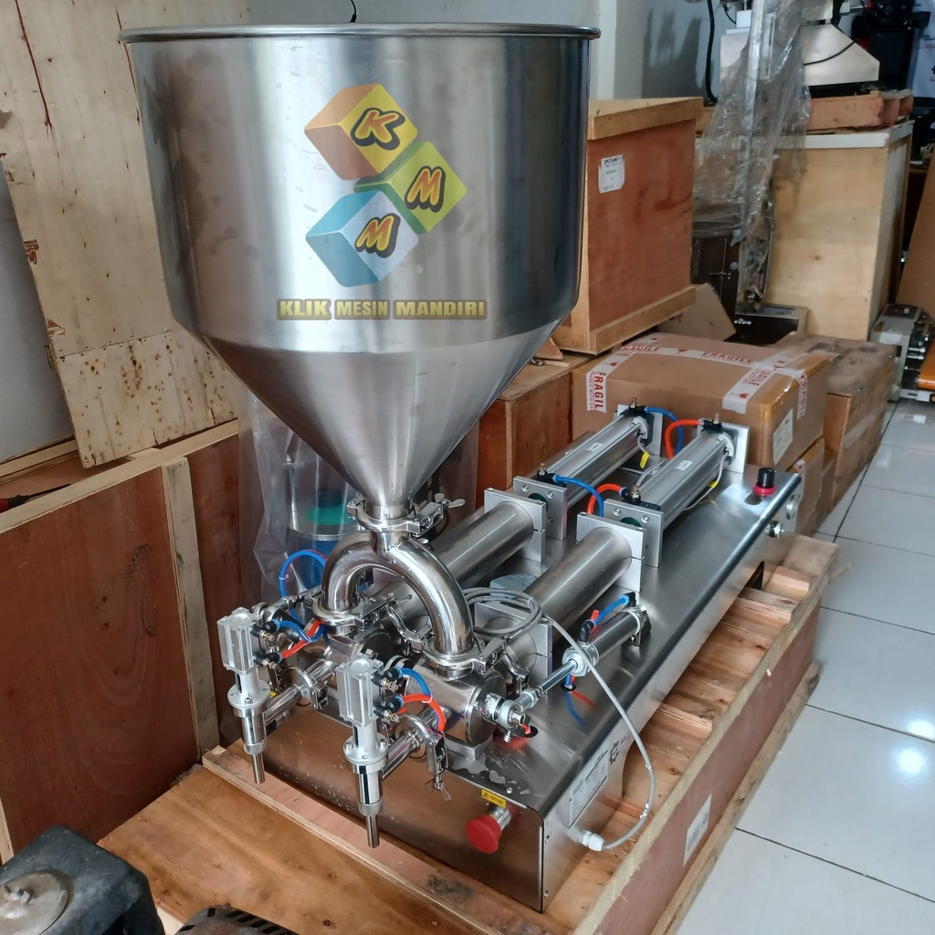 Jual Mesin Filling Pengisi Cairan Kental Liquid PPF-1000TD 2 Noozle ...
