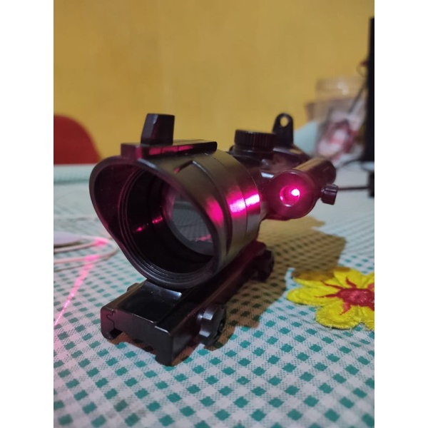 Jual Dummy Scope Trijicon Acog dengan laser | Shopee Indonesia
