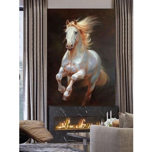 Jual Poster Kuda Lukisan Kuda untuk Hiasan Dinding Dan Wall Decor KD8 ...