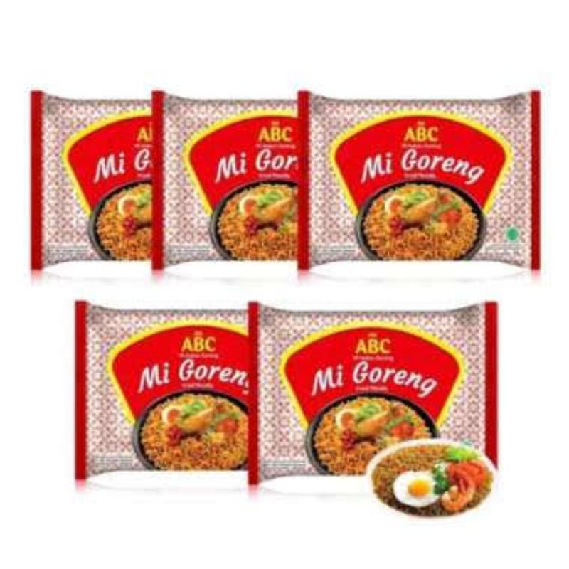 Jual Mie Goreng ABC (ISI 5 PCS) | Shopee Indonesia