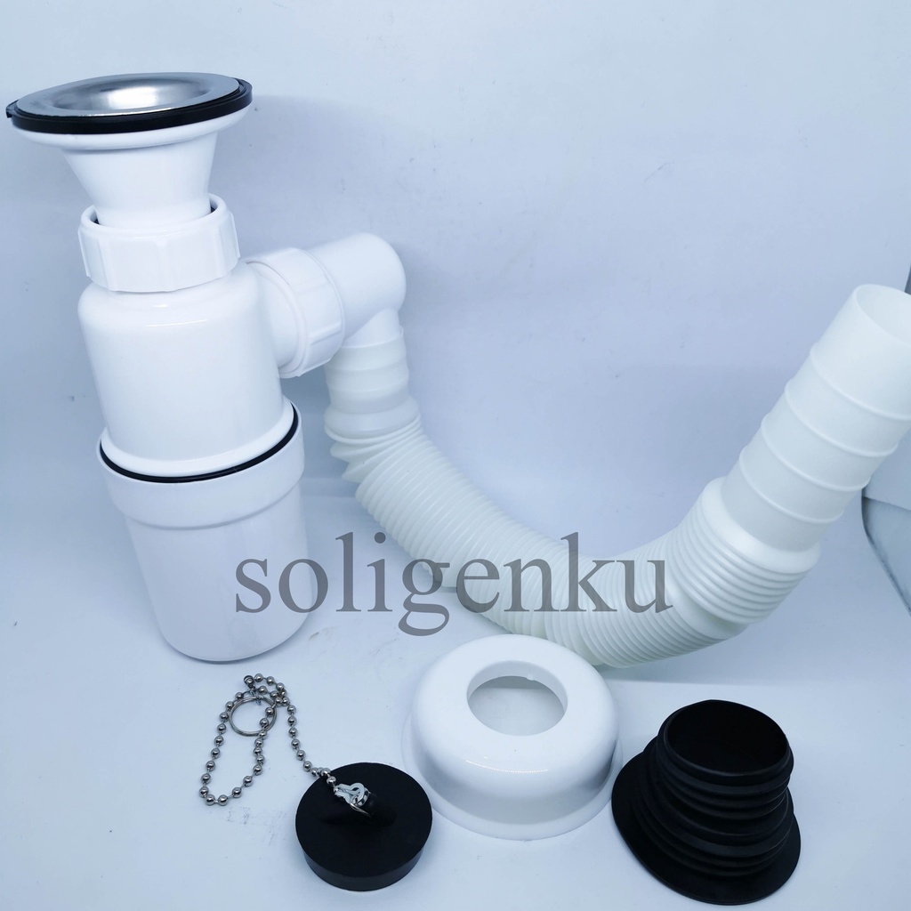 Jual Sifon Pembuangan Air Wastafel Botol PVC | Shopee Indonesia