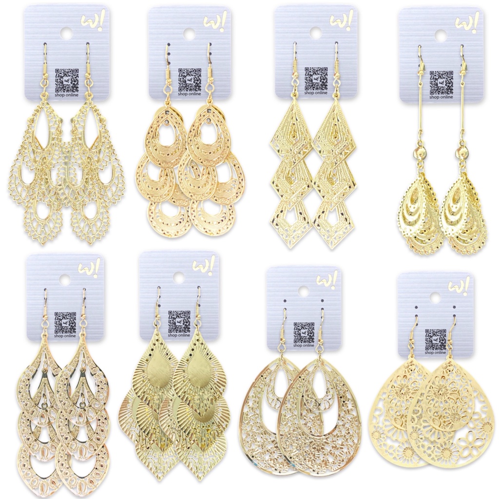 Jual W! Accessories Anting Etnik Imitasi Gold Emas 64470700 | Shopee ...