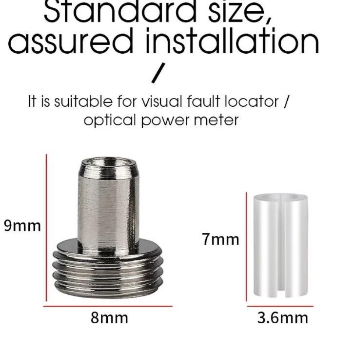 Jual ID1s6Rg--VFL Visual Fault Locator Ceramic Tube Ferrule Metal Head Laser Pen Cap Replacement ...