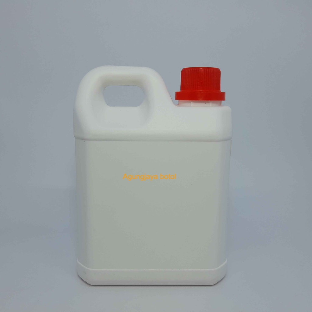 Jual Botol Jerigen 1 L Oli Dof HDPE Neck 30 Set A/Jerigen 1000 Ml Tutup ...