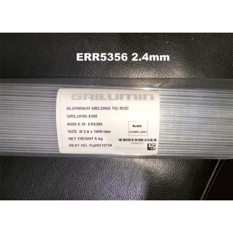 Jual Kawat Las Argon Aluminium 2,4 mm Welding Rod TIG Aluminium ERR5356 ...
