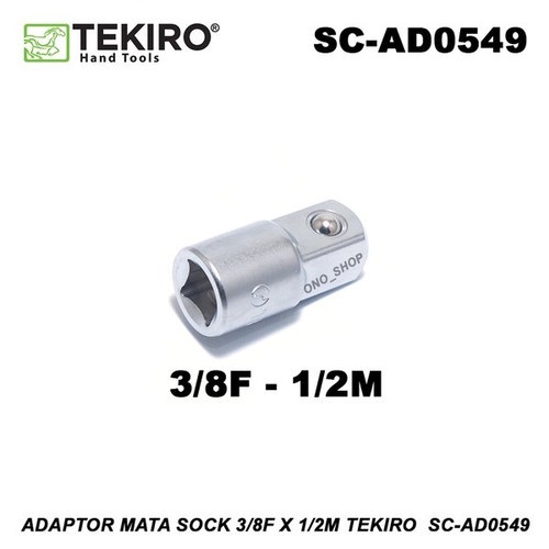 Jual TEKIRO ADAPTOR 3/8F X 1/2M SC-AD0549 | Shopee Indonesia
