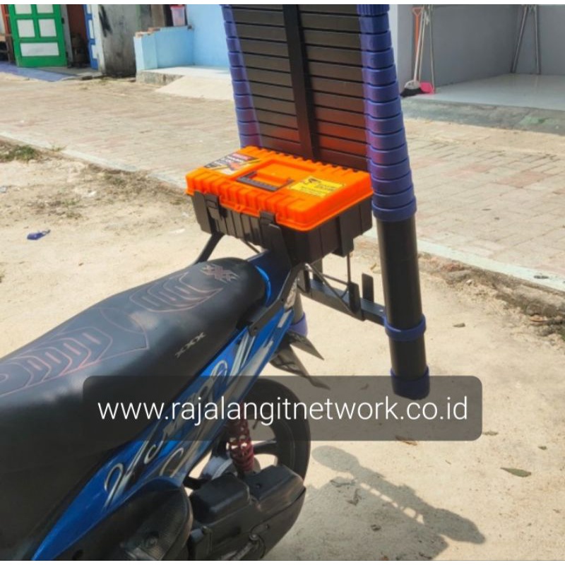 Jual Bracket begel tempat tangga untuk motor dengan dudukan box custom ...