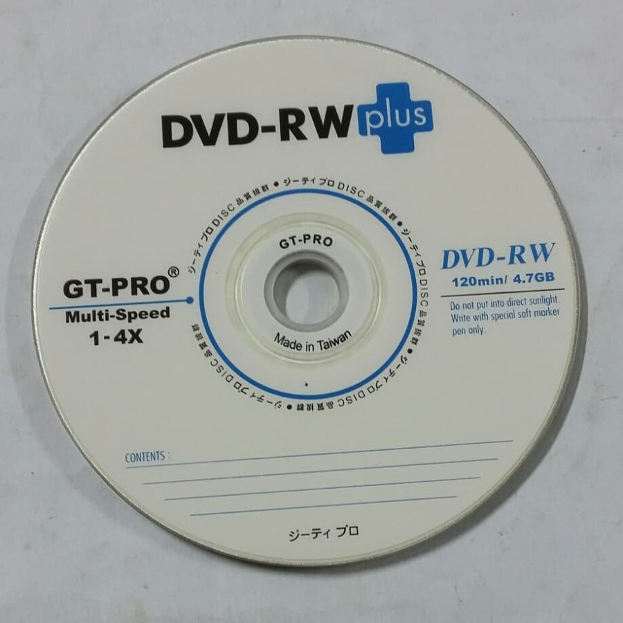 Jual DVD-R GT-PRO Plus 16X DVD BLANK DVD | Shopee Indonesia