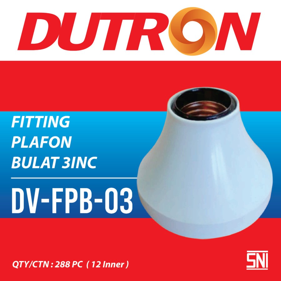 Jual Dutron Fiting Plafon DV FPB-03 - FITING BULAT | Shopee Indonesia