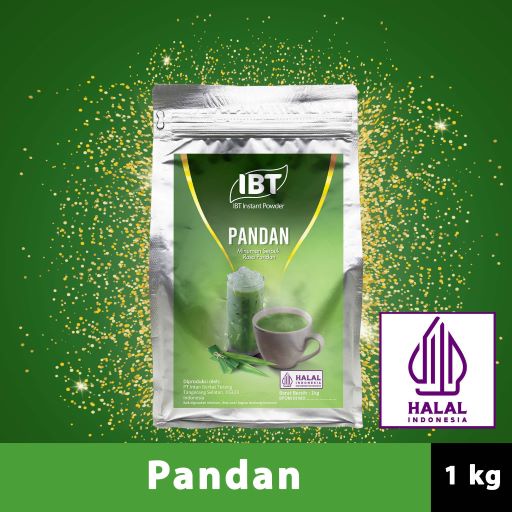Jual Bahan Minuman Bubuk Rasa Pandan Instant IBT Drink Powder | Shopee ...
