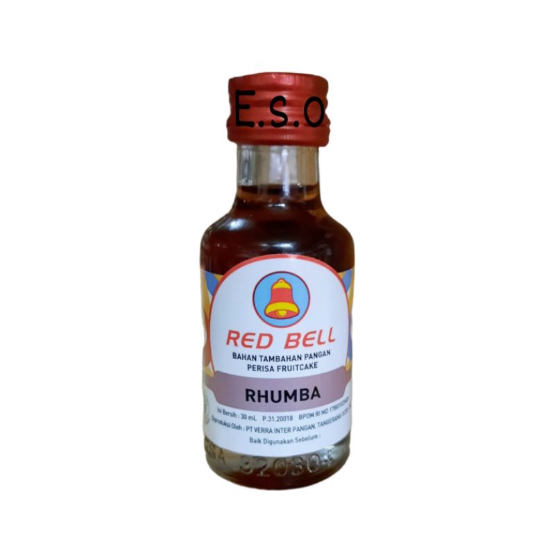 Jual perisa rhum bakar 30ml - red bell rhumba | Shopee Indonesia