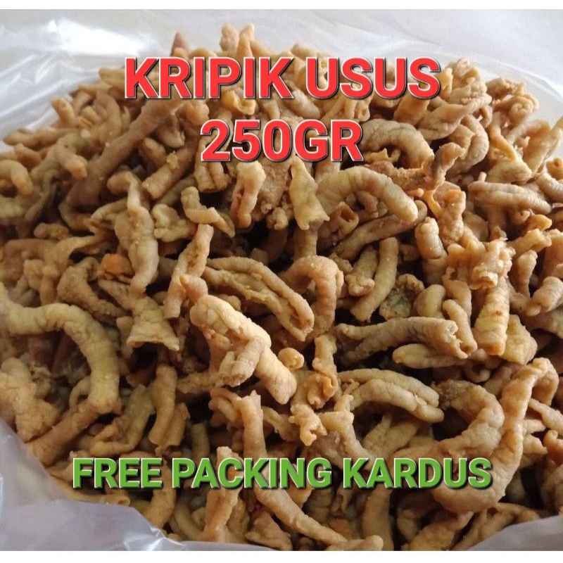 Jual Kripik Usus Krispy/Usus Ayam 250gr | Shopee Indonesia