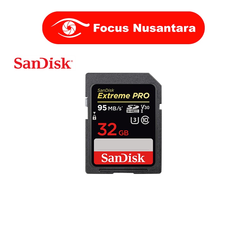 Jual SanDisk Extreme Pro SDHC UHS-I V30 32GB (95mbps/ 633X) | Shopee Indonesia