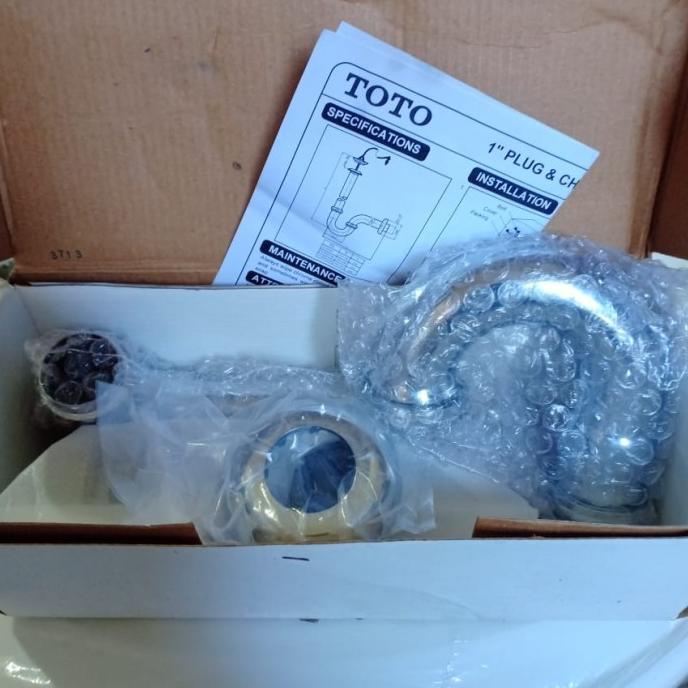 Jual Sifon Toto / Afur Pembuangan Wastafel TOTO TX709AN ---READY ...