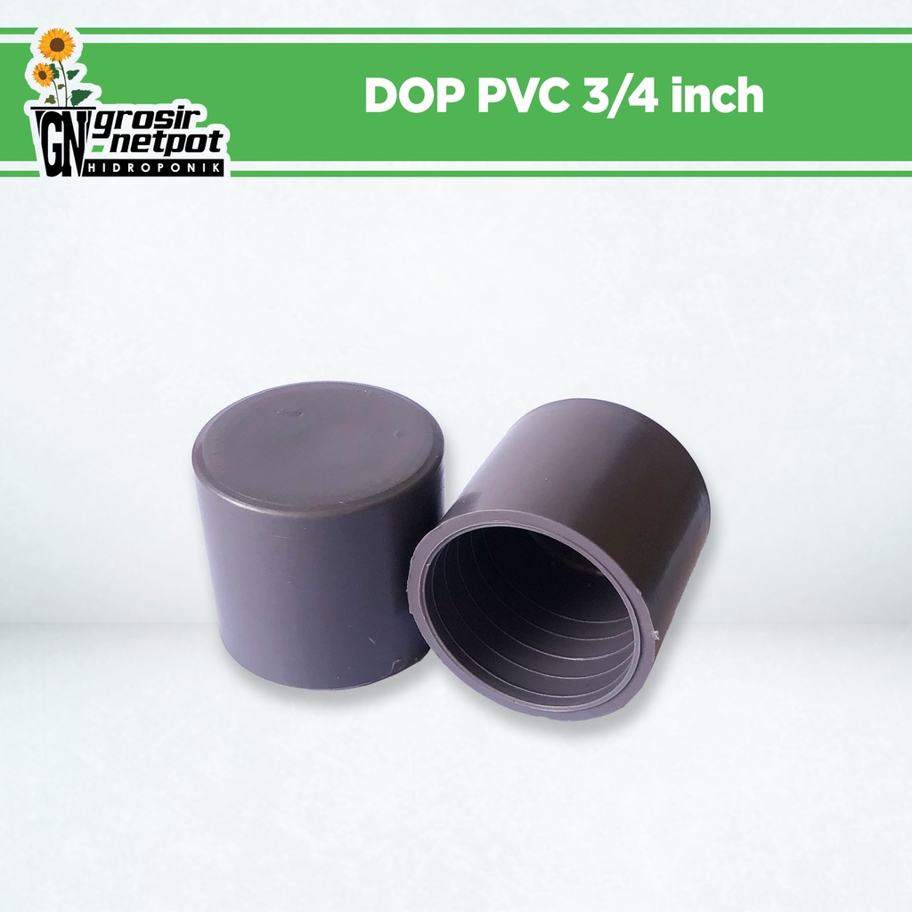 Jual Tutup Pipa Paralon PVC 3/4" / Dop Fitting Paralon PVC 3/4 inch | Shopee Indonesia