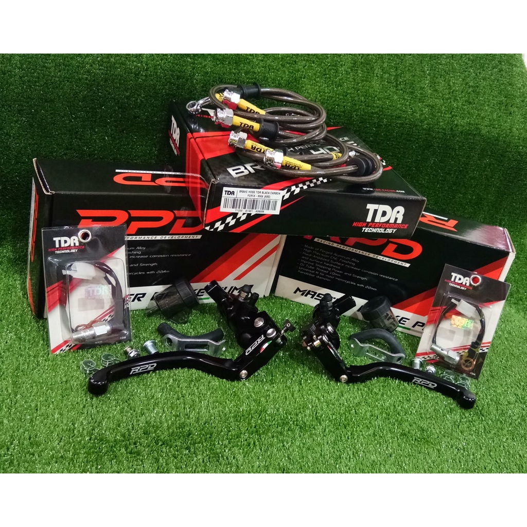 Jual PAKET MASTER REM SELANG REM XMAX BLACK CARB0N ABS DAN DISC TDR ...