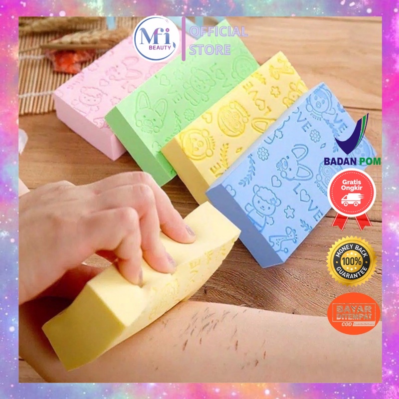 Jual MFI - SPONS BUSA MANDI SPONGE ANTI DAKI SPON PENGANGKAT DAKI ...