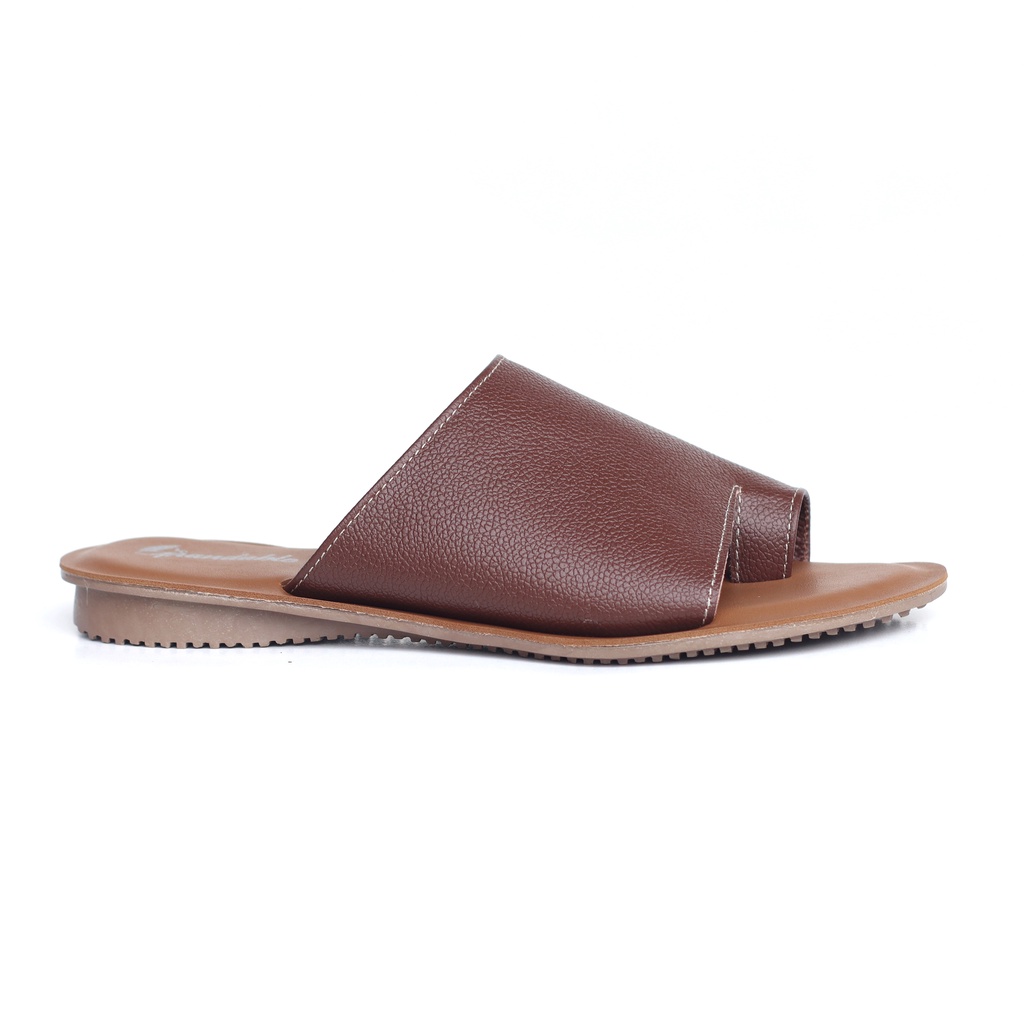 Jual GRANDABLE - Sandal Flat Teplek Wanita Kulit Sendal Jepit Simple ...