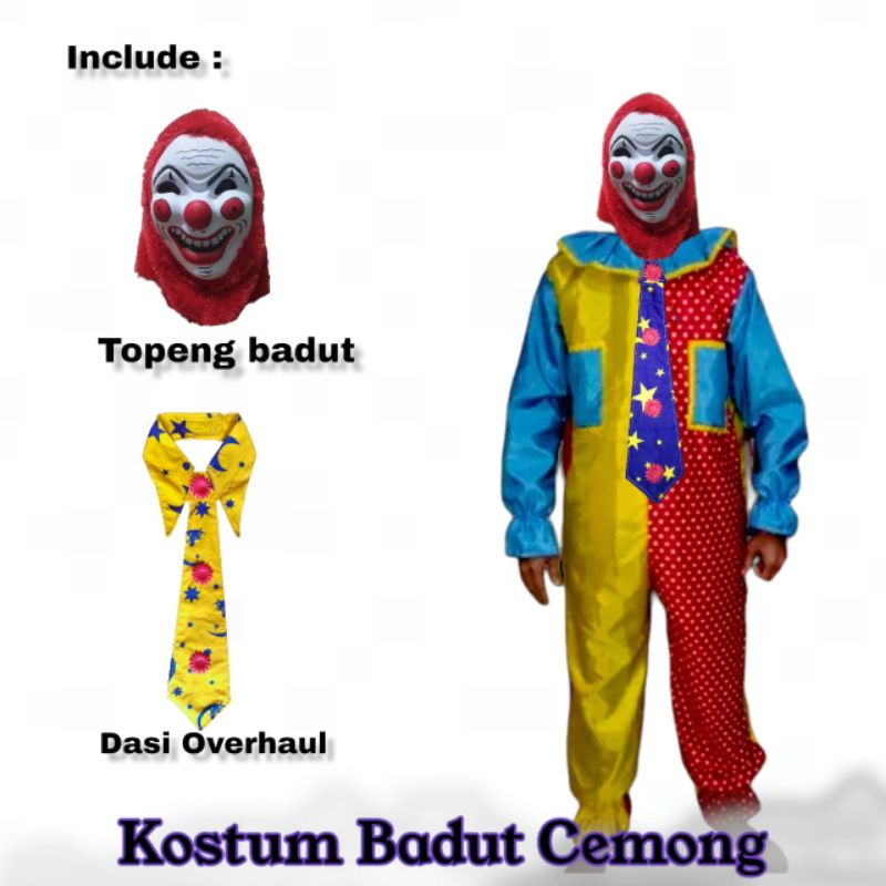 Jual kostum Badut Topeng | Shopee Indonesia