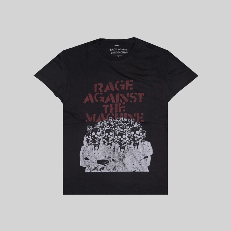 Jual TS RAGE AGAINST THE MACHINE - CROWD MASKS ( ROCK MERCH ) | Shopee ...