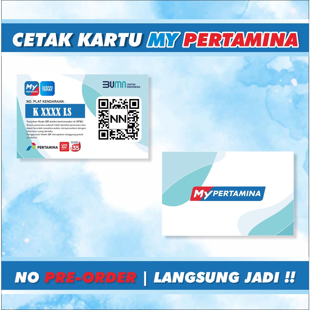 Jual CETAK KARTU MY PERTAMINA / ID CARD | Shopee Indonesia Jual CETAK KARTU MY PERTAMINA / ID CARD | Shopee Indonesia