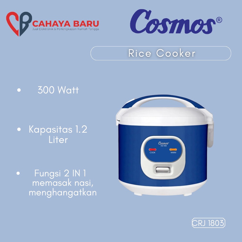 Jual COSMOS MAGICCOM CRJ 1803 | Shopee Indonesia