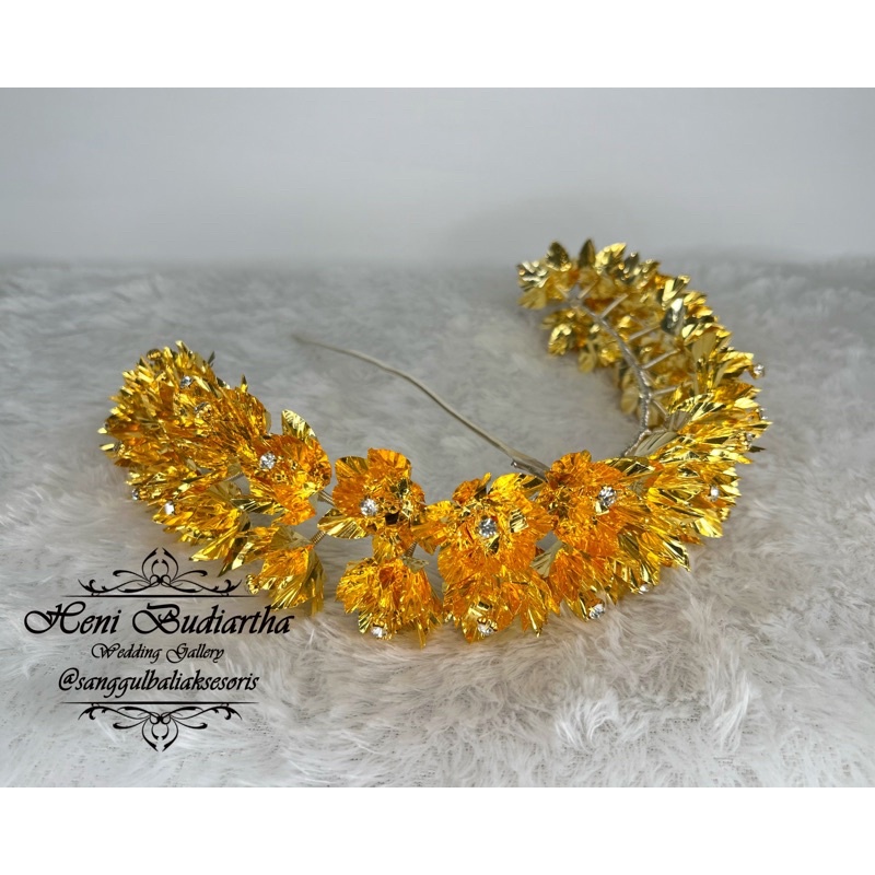 Jual Bancangan Tunjung Permata Bunga Emas Modifikasi Bali | Shopee ...