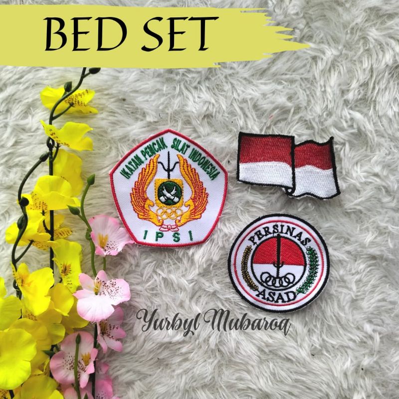 Jual BED ASAD/BADGE SERAGAM PERSINAS ASAD/BED BENDERA MERAH PUTIH/BED ...