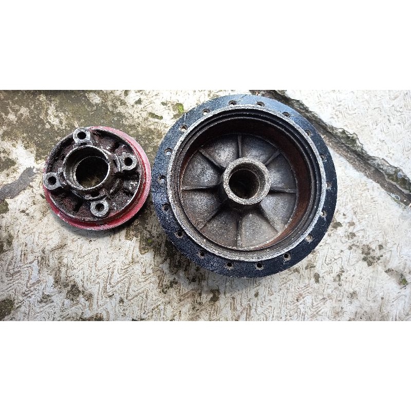 Jual tromol belakang yamaha scorpio original rx king tahun muda ori ...