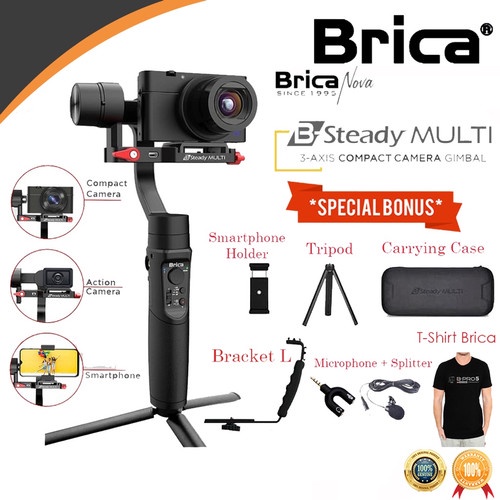 Jual Brica B-Steady - BSteady Multi - 3Axis Gimbal Stabilizer Kamera ...