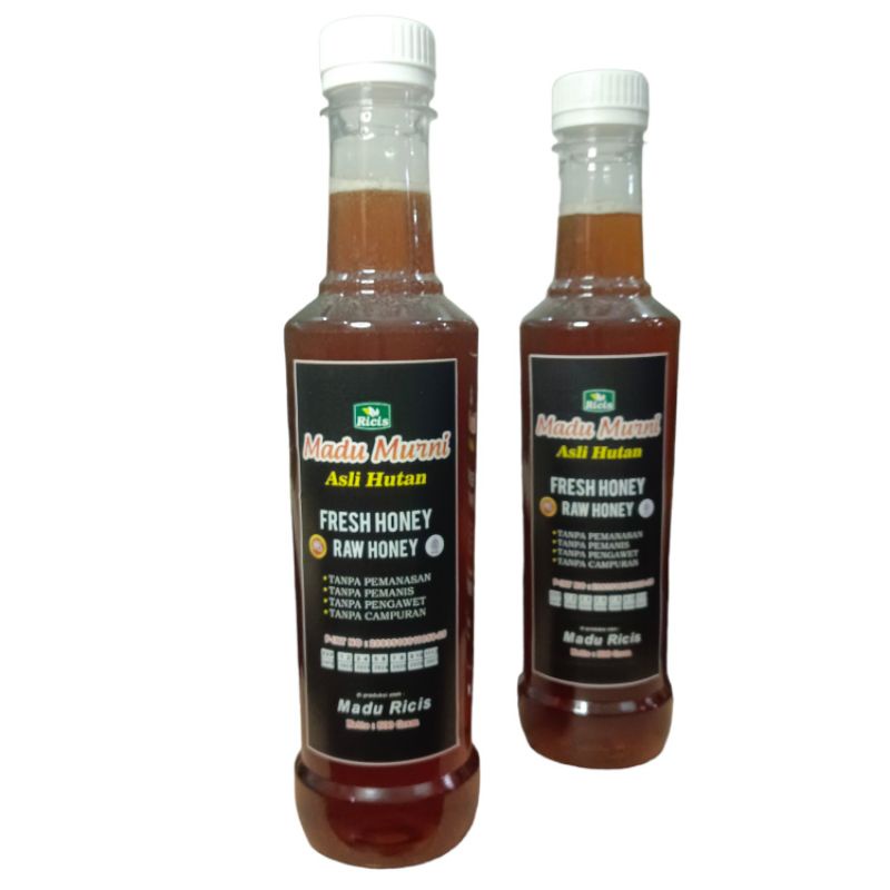 Jual Madu murni kemasan botol 500gr Madu kaliandra Madu randu madu ...