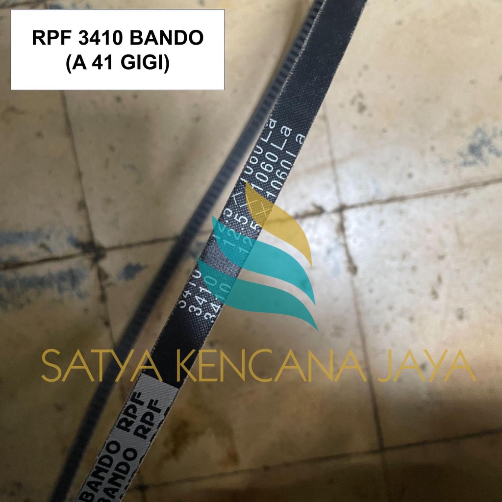Jual V-BELT GIGI RPF A41 A42 A43 A44 A45 A46 A47 A48 A49 A50 BANDO FAN BELT RPF 3410 RPF 3420 ...
