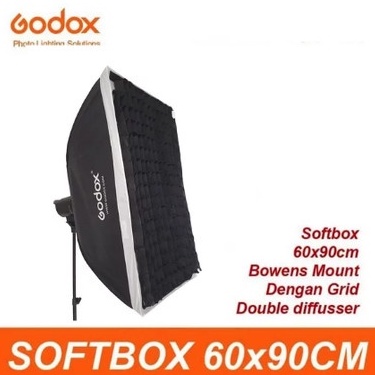 Jual Softbox GODOX 60x90 cm Bowens Mount with Honeycomb Grid | Shopee ...