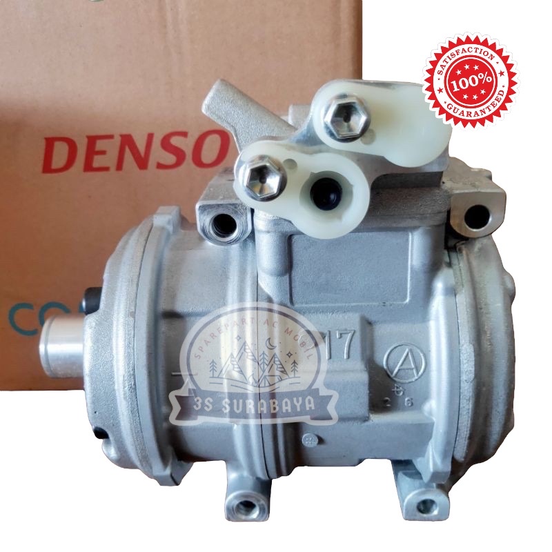Jual Kompresor Compresor Ac Elf Honda Cielo Kia Carnival Denso Original ...