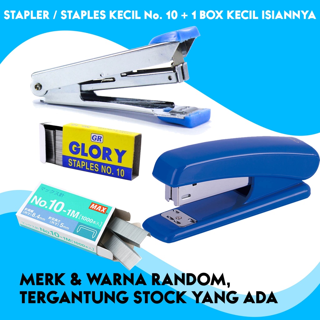 Jual AlafaProject Stapler Kecil / Mini Stapler / Staples Kecil No. 10 | Shopee Indonesia