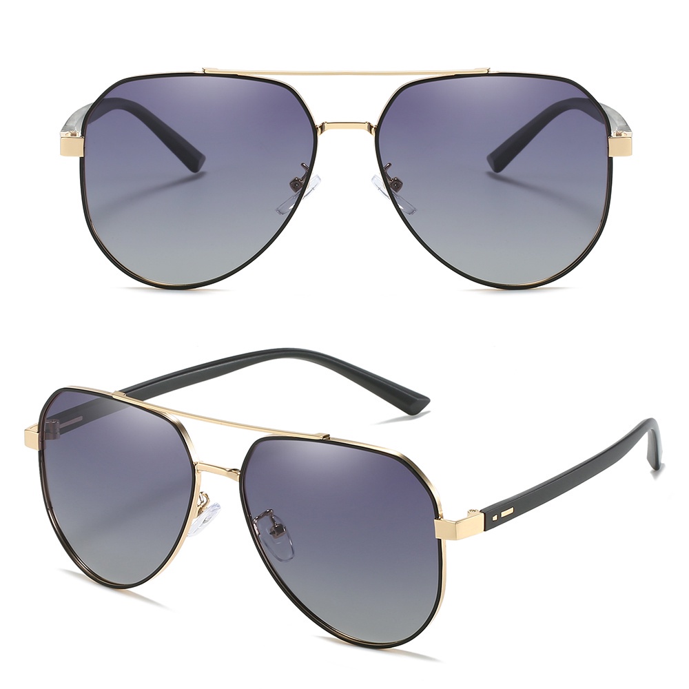 Jual Viendo Frame Kacamata Hitam Polarized Pria Cowok Wanita Keran Besar Elastik TR90 Besi ...