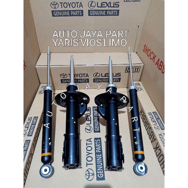 Jual shock breaker shock absorber Toyota Yaris new Vios limo gen2 depan n belakang original ...