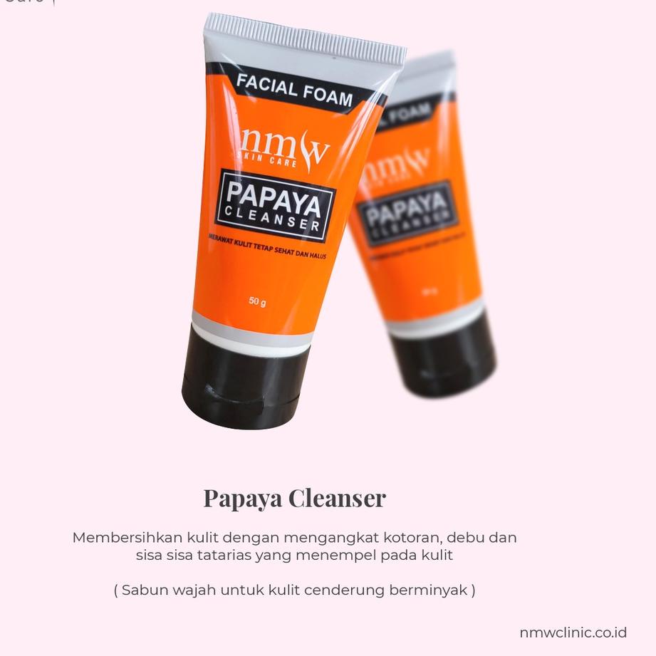 Jual Harga Max--NMW Papaya Cleanser - 50Gr | Shopee Indonesia