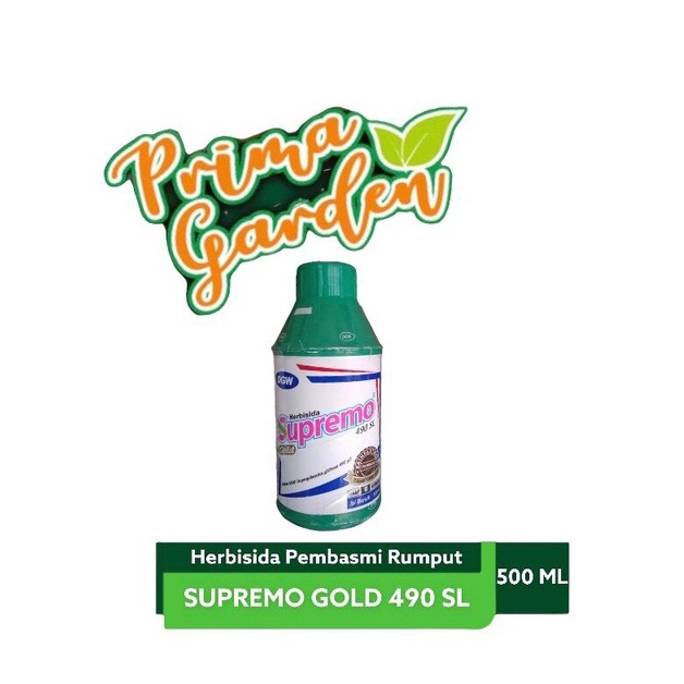 Jual SUPREMO Gold 490sl - Herbisida Racun Rumput Isi 500ml | Shopee ...