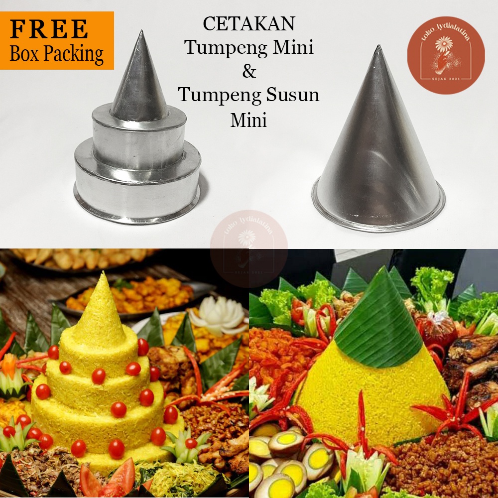 Jual Cetakan Tumpeng MINI / Cetakan Tumpeng / Cetakan Tumpeng Susun ...