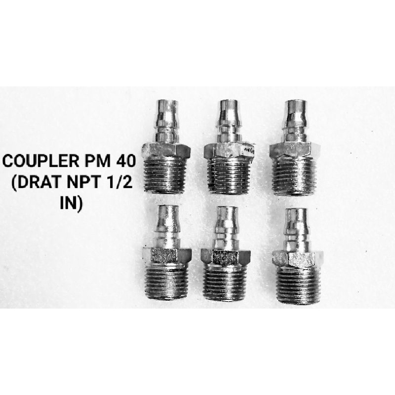 Jual COUPLER PM 40 ( DRAT NPT 1/2 IN ) | Shopee Indonesia