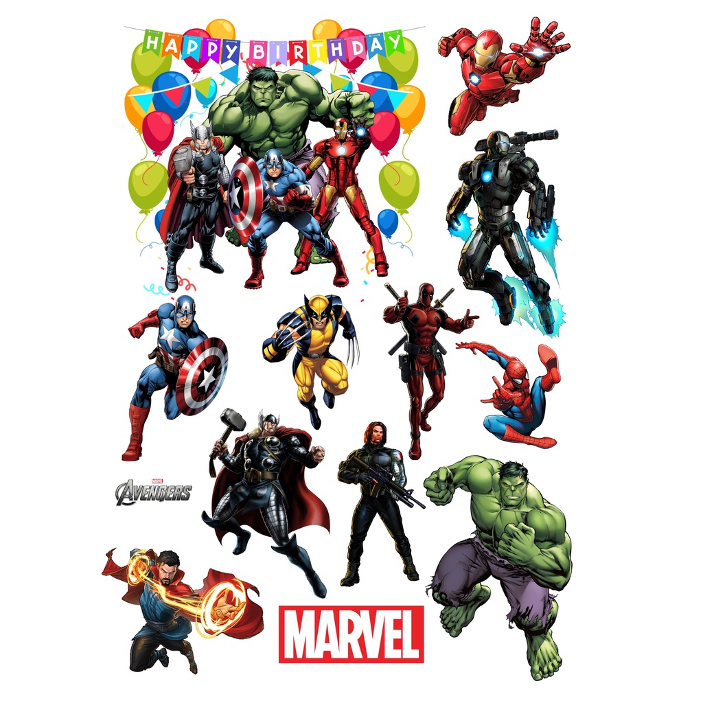 Jual Topper Avengers Marvel AV1-3 | Shopee Indonesia