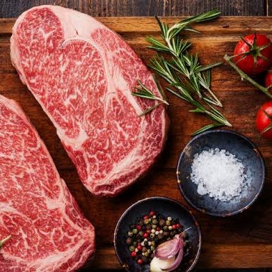 Jual Sirloin steak wagyu beef Blue Label 1kg isi 5 pc/pax | Shopee ...
