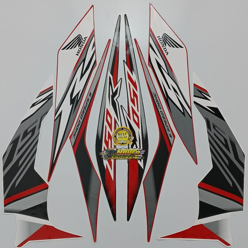 Jual striping honda sonic 150 r 2018 2019 merah hitam Philipina rs list ...