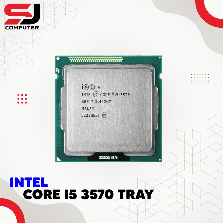 Jual Intel Core i5-3570 3.4Ghz Tray Processor i5 Socket LGA 1155 | Shopee Indonesia