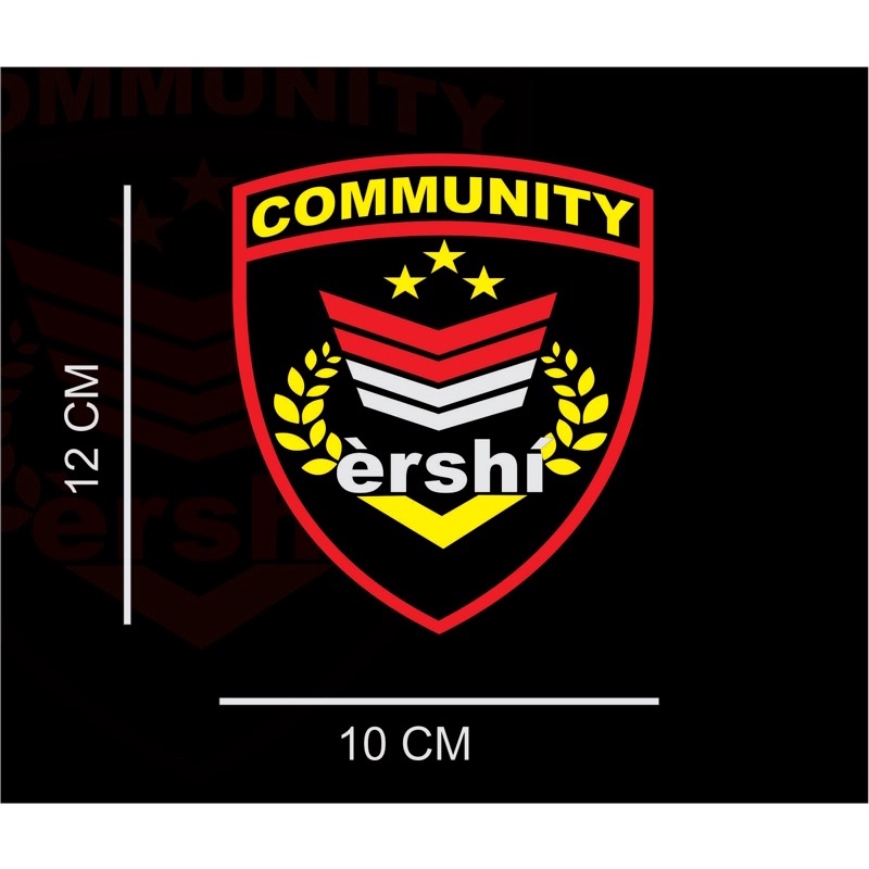 Jual stiker logo ERSHI | Shopee Indonesia